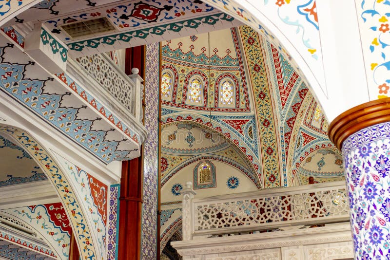 The Main Mosque of Manavgat. Stock Photo - Image of architectural ...