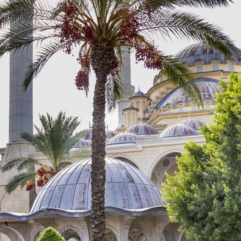 The Main Mosque of Manavgat. Stock Image - Image of city, east: 130796577