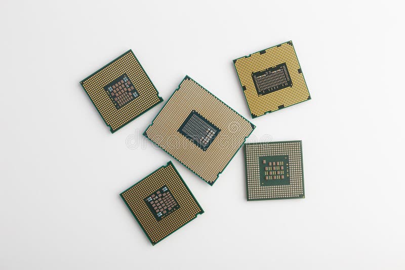 Central Computer Processors Stock Image - Image of upgrade, tech: 286475331