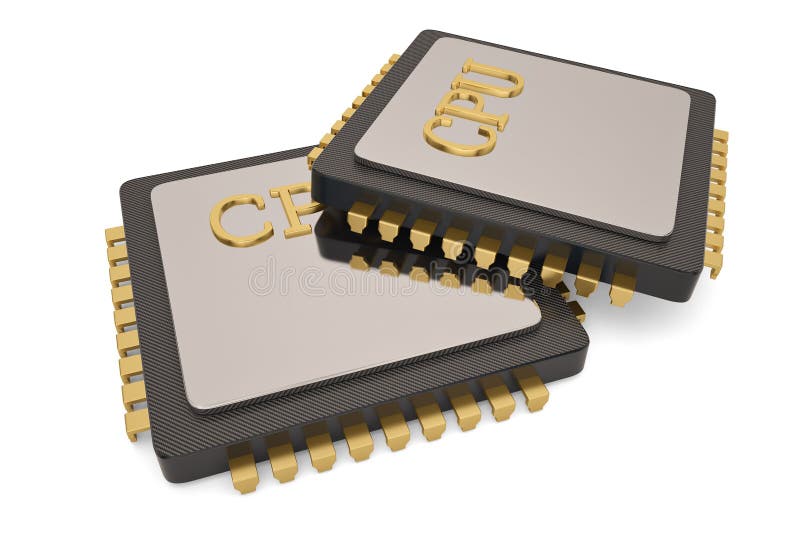 Central Computer Processors Cpu Stock Illustrations – 911 Central ...