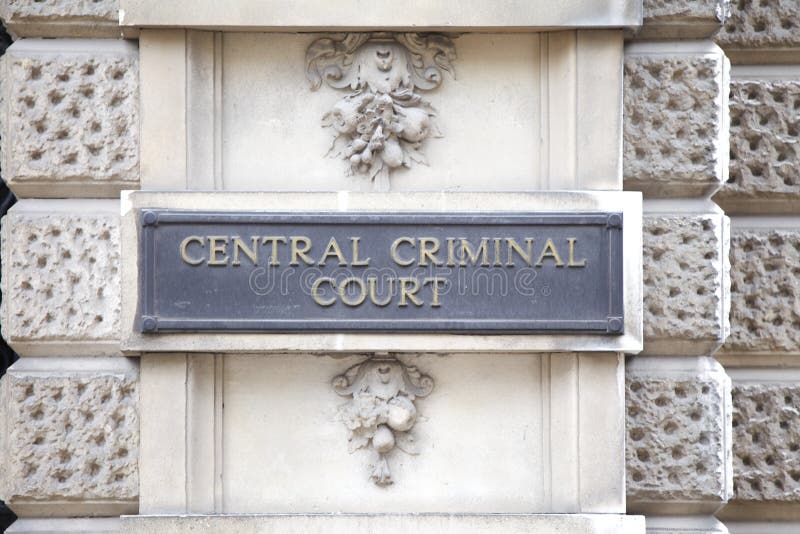 Criminal Court Entrance Statue Justice Tribunal Paris France Stock ...