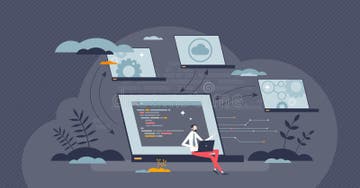 Central Hub Computer Stock Illustrations – 109 Central Hub Computer ...