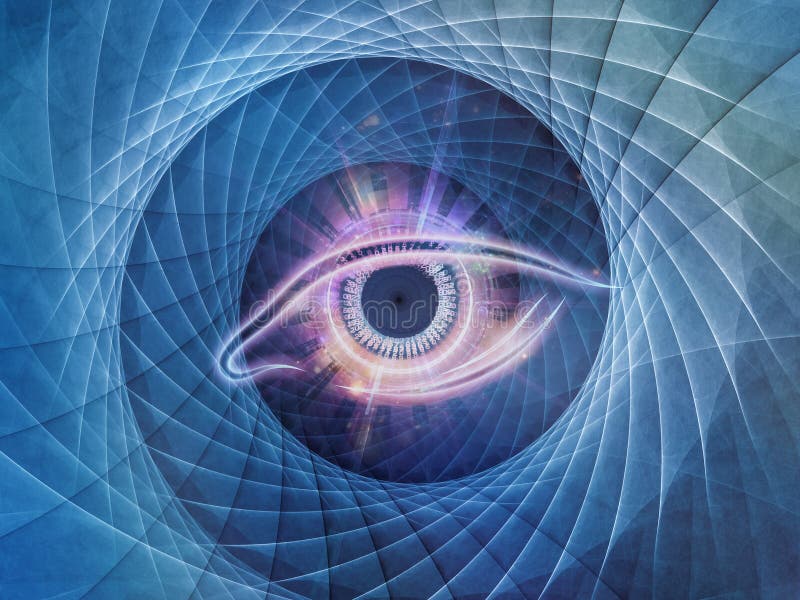 Central Eye stock illustration. Illustration of metaphysical - 44270904