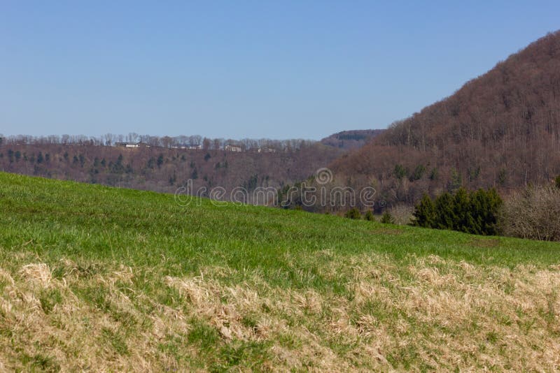 Central German Uplands stock photo. Image of central - 114098988