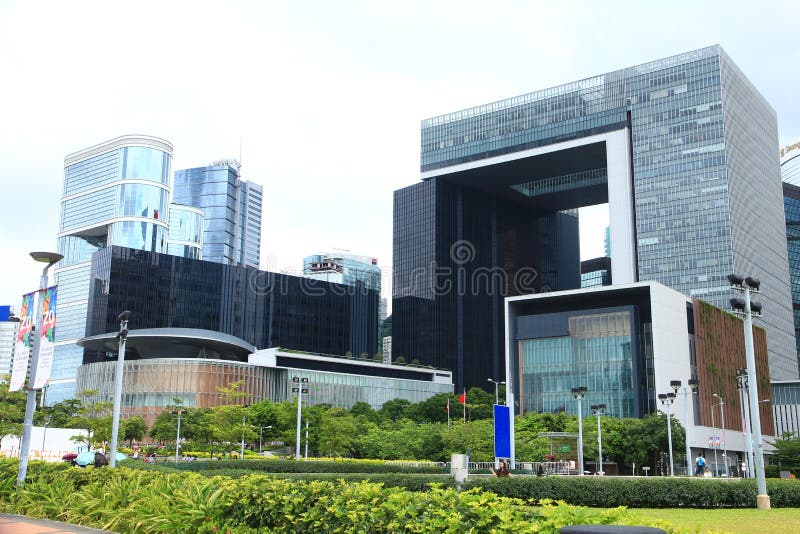 Central Government Complex, Hong Kong Editorial Photography - Image of ...