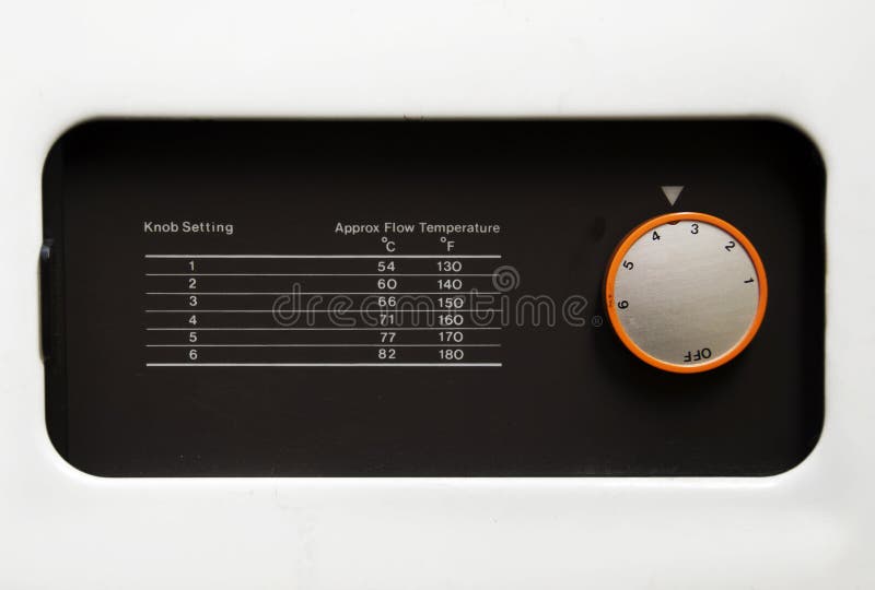 Central Heating Dial stock image. Image of dial, warmth - 8252679