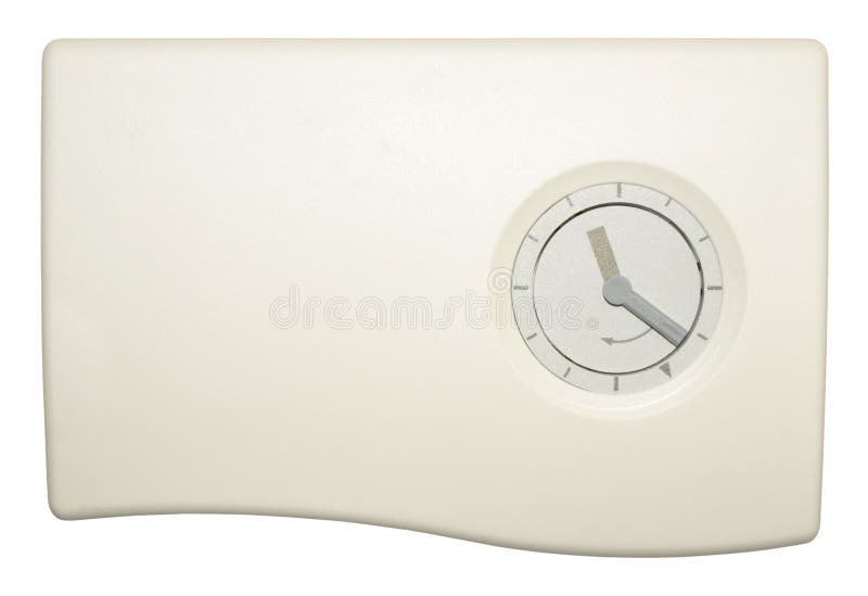 Central Heating Timer stock image. Image of white, background - 48150337
