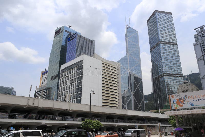 Central, hong kong editorial photography. Image of building - 42906757