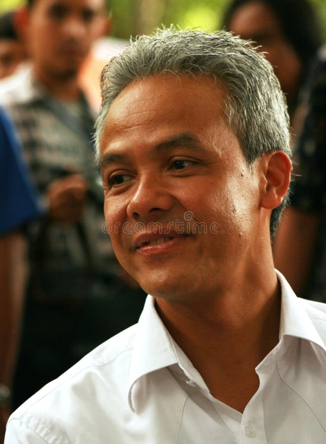 Central Java Governor Ganjar Pranowo Editorial Photography - Image of ...