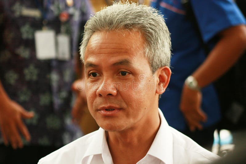 Central Java Governor Ganjar Pranowo Editorial Image - Image of ...