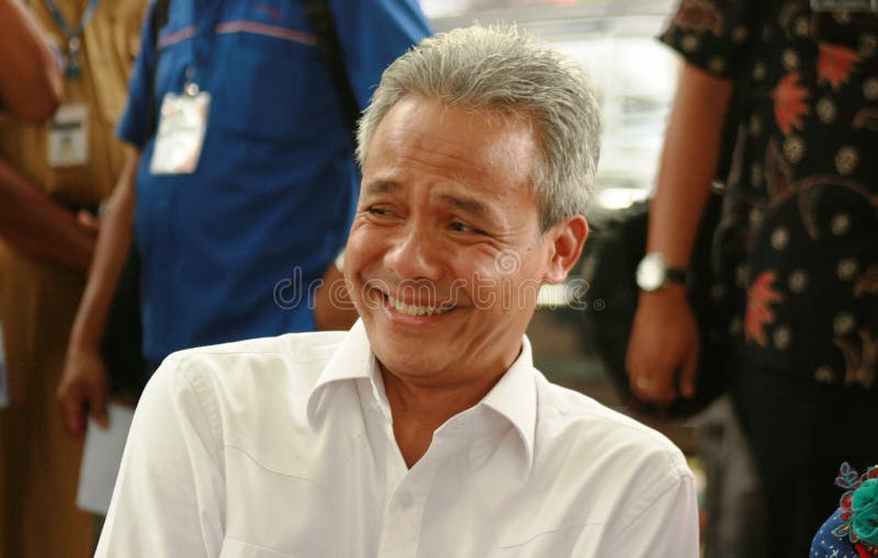 Central Java Governor Ganjar Pranowo Editorial Photography - Image of ...