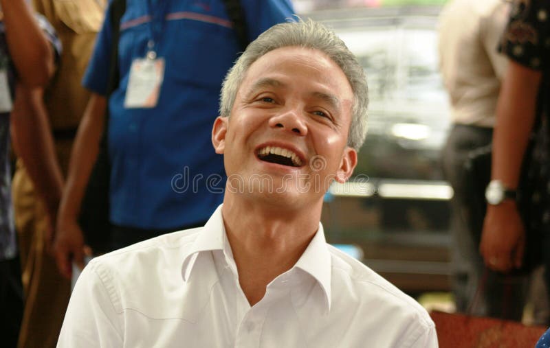 Central Java Governor Ganjar Pranowo Editorial Photo - Image of java ...