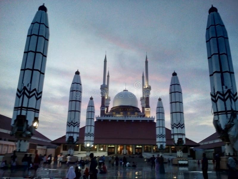 Tourism in the City of Semarang Religious Buildings, the Great Mosque ...