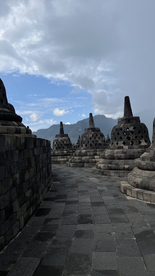 Central Java, Indonesia, 2 April 2025: Borobudur Temple, Mahayana ...