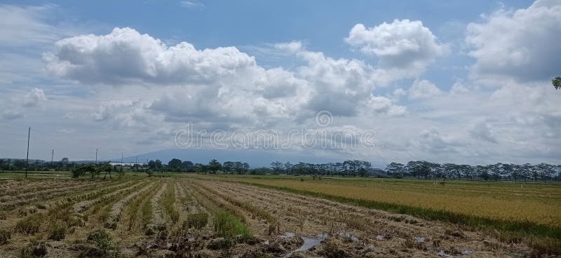 Central Java, Indonesia, 11 December 2024. Beautiful View, Mount Lawu is Being Covered by Bright ...