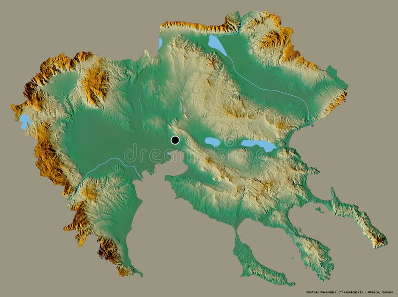Central Macedonia Regional Flag, Greece Stock Vector - Illustration of ...