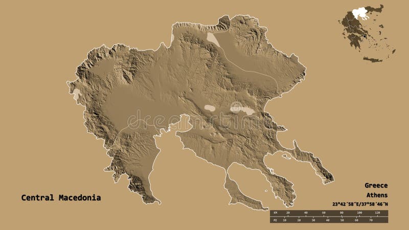 Central Macedonia Regional Flag, Greece Stock Vector - Illustration of ...
