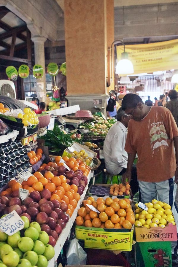 Central Market of Port Louis, Mauritius Editorial Photo - Image of poor ...