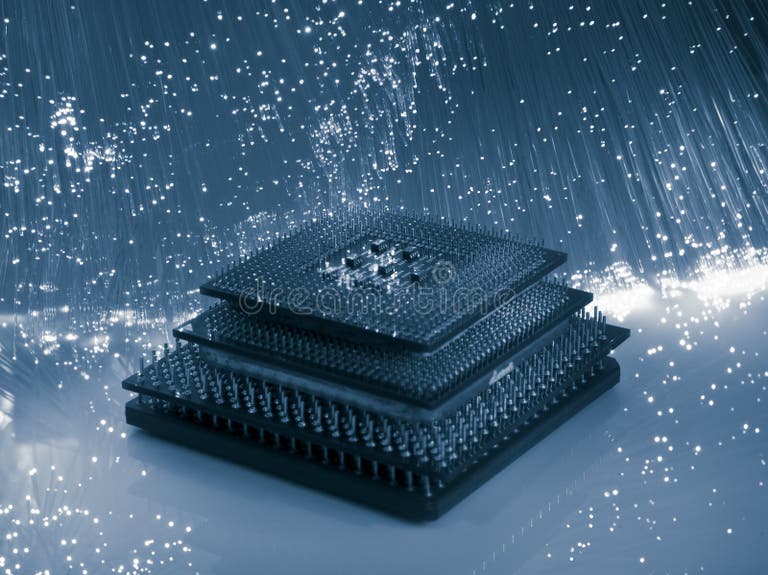 Central Computer Microprocessors Stock Illustrations – 55 Central ...