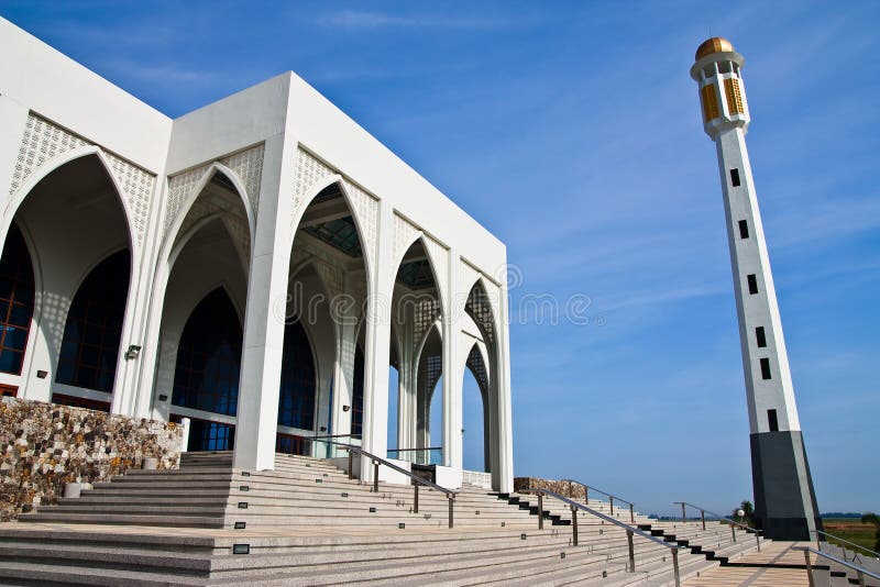 Central Mosque of Songkhla Province, Thailand Stock Image - Image of ...