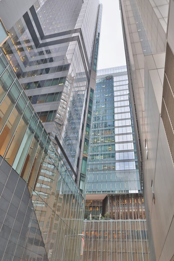 A Central Office at Hong Kong City Stock Photo - Image of downtown ...
