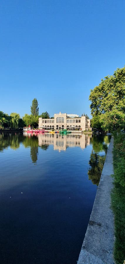 Central Park in Cluj Napoca Stock Photo - Image of places, garden ...