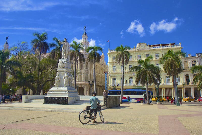 Central Park in Havana, Cuba Editorial Image - Image of cuba, cuban ...