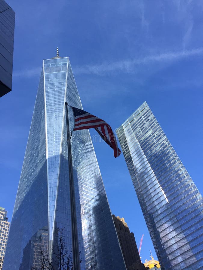 Central Park Ice Rink World Trade Centre Editorial Stock Image - Image ...