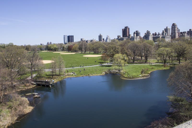 Central park landscape stock photo. Image of city, street - 62419452