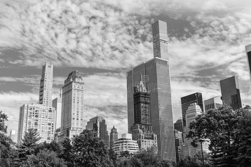 Central Park Of New York Central Park Summer And Building In Midtown
