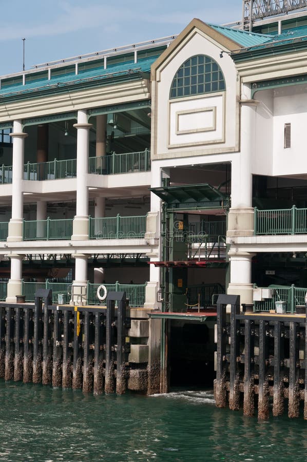 Central Pier Ramps - Three Levels Stock Photo - Image of ramps, arrival ...