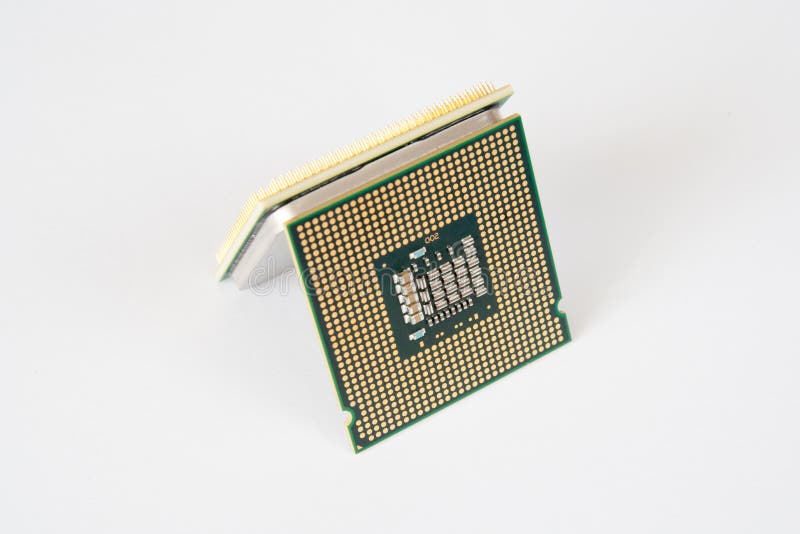 Central Processing Unit (CPU) Stock Photo - Image of core, electric ...