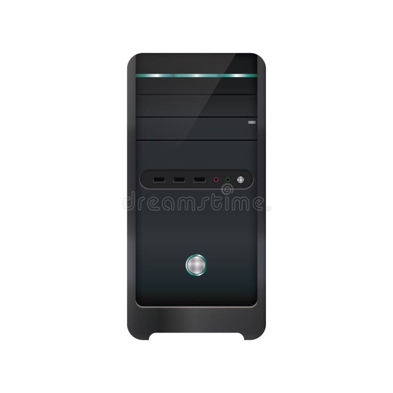 Central Processing Unit. Vector Illustration Decorative Design Stock ...