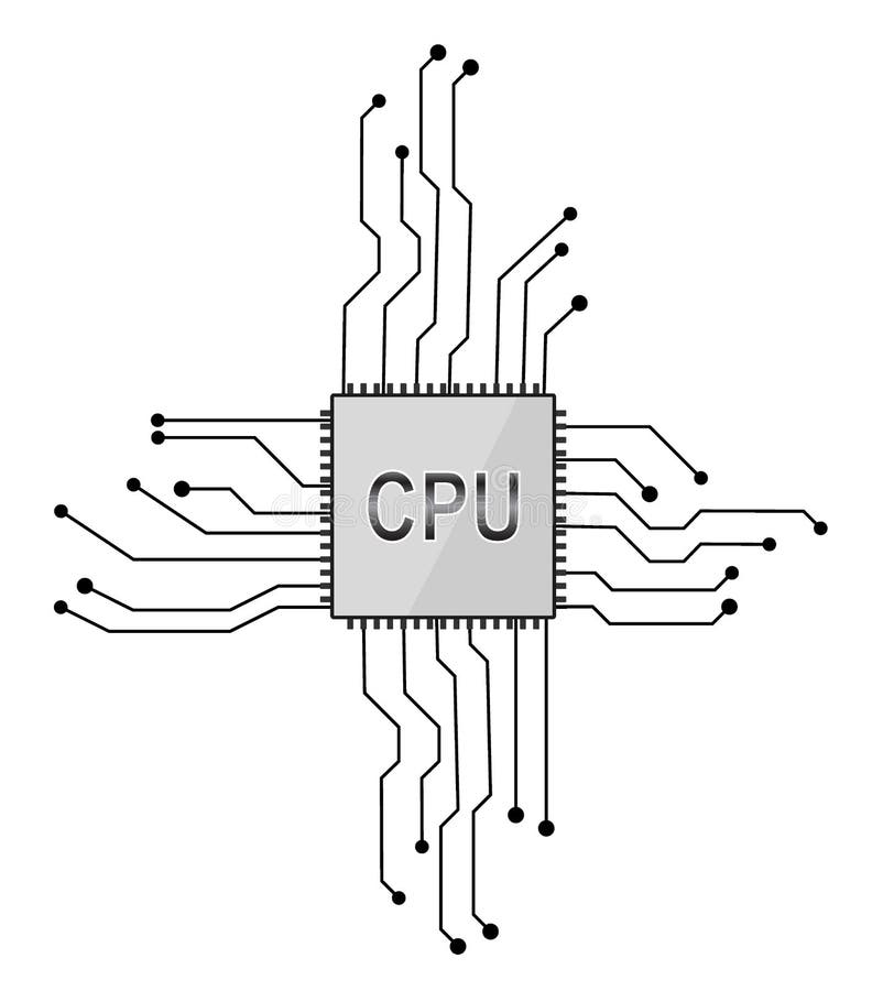 Integrated Communication Processor Stock Illustrations – 18,373 ...