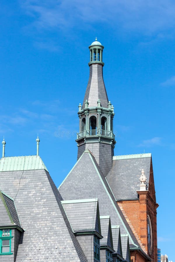 Central Railroad Terminal Clock Tower Stock Photo - Image of american ...