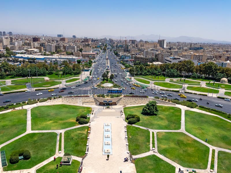 Central Sights of Tehran, Capital of Iran Stock Photo - Image of iran ...