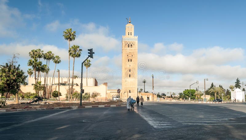 Central Square of Marrakech Editorial Image - Image of commercial ...