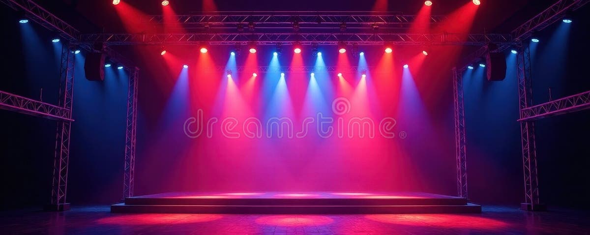 Stage Lighting Rigging Stock Illustrations – 226 Stage Lighting Rigging ...