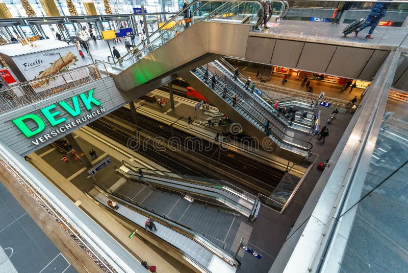 The Central Station of Berlin - the Largest and Modern Railway Station ...