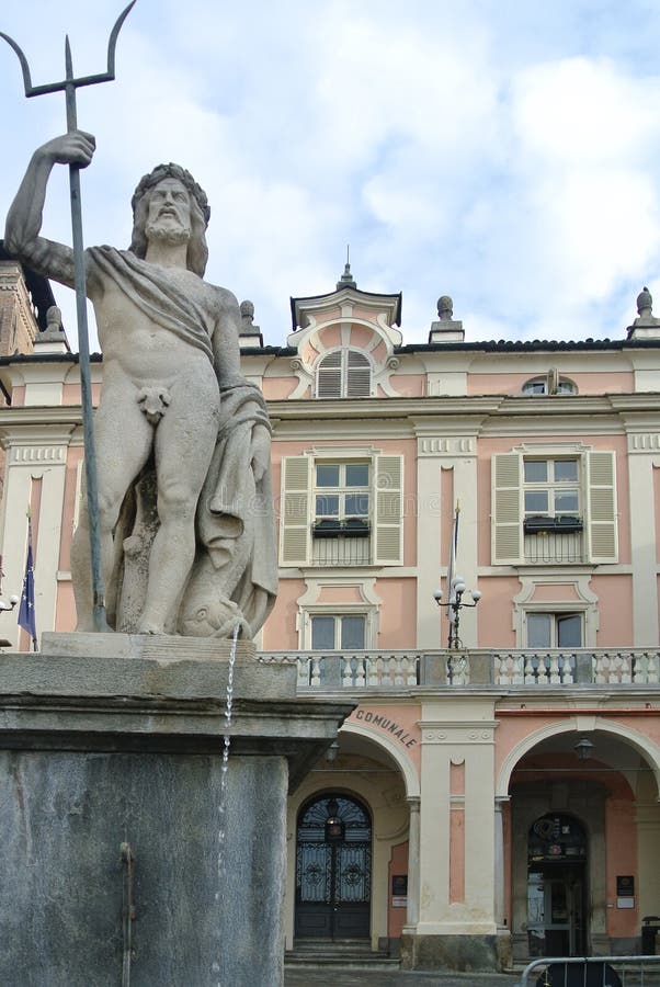 Central Town Square of Moncalieri Editorial Photo - Image of center ...