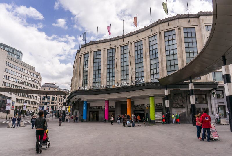 Central Train Station, Brussels Editorial Image - Image of city ... Central Train Station, Brussels Editorial Image - Image of city ...