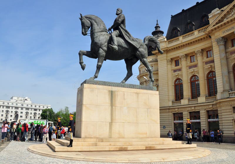 Central University Library of Bucharest Editorial Stock Image - Image ...