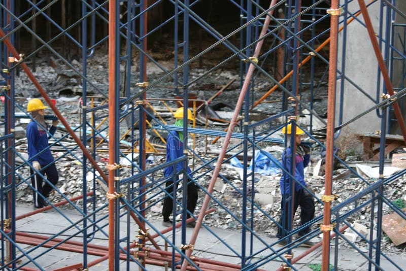 Central World after Fire, Bangkok, Thailand. Editorial Stock Photo ...