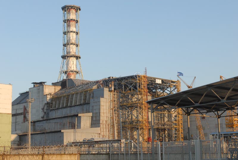 Centrale Nucleare Del Chernobyl Immagine Stock - Immagine di stazione ...