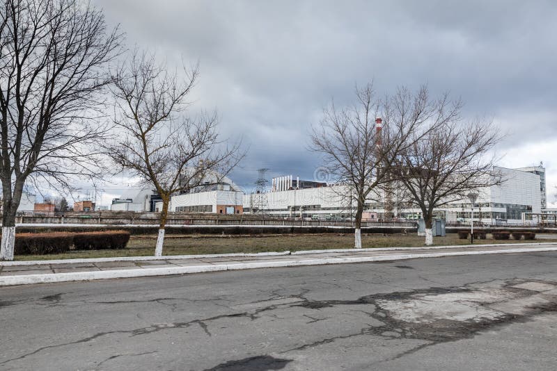 Centrale Nucleare Del Chernobyl Fotografia Stock Editoriale - Immagine ...