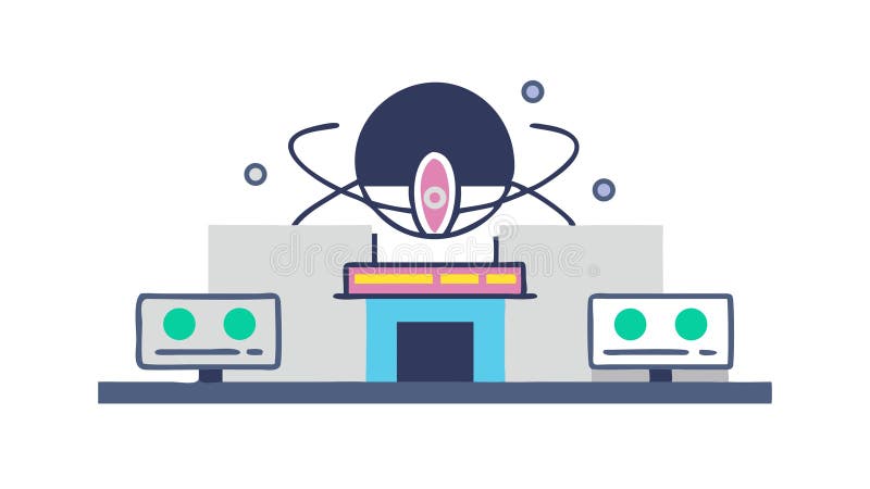 Centralized Control Hub, Digital Management, Data Command, Vector Design Generative AI Stock ...