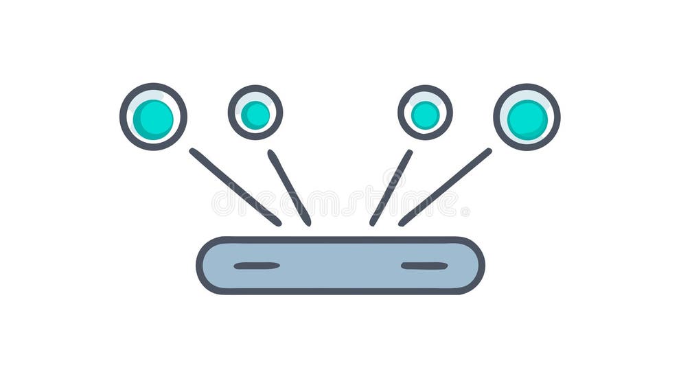 Centralized Data Point: Distributed Network & Information Hub, Vector Design Generative AI Stock ...
