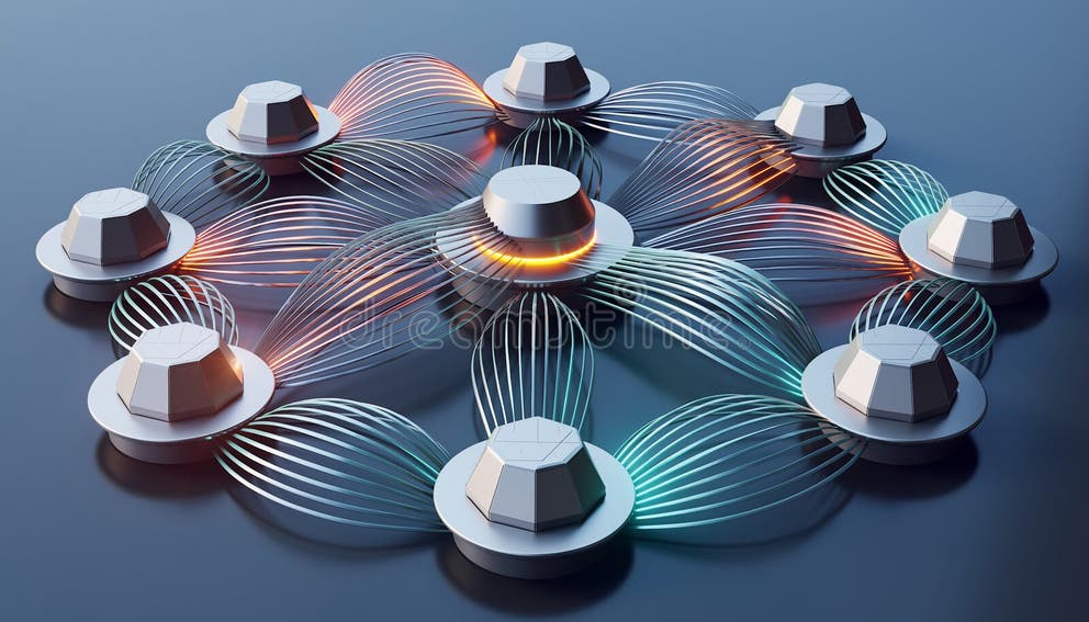 Centralized Network Hub Stock Illustrations – 740 Centralized Network ...