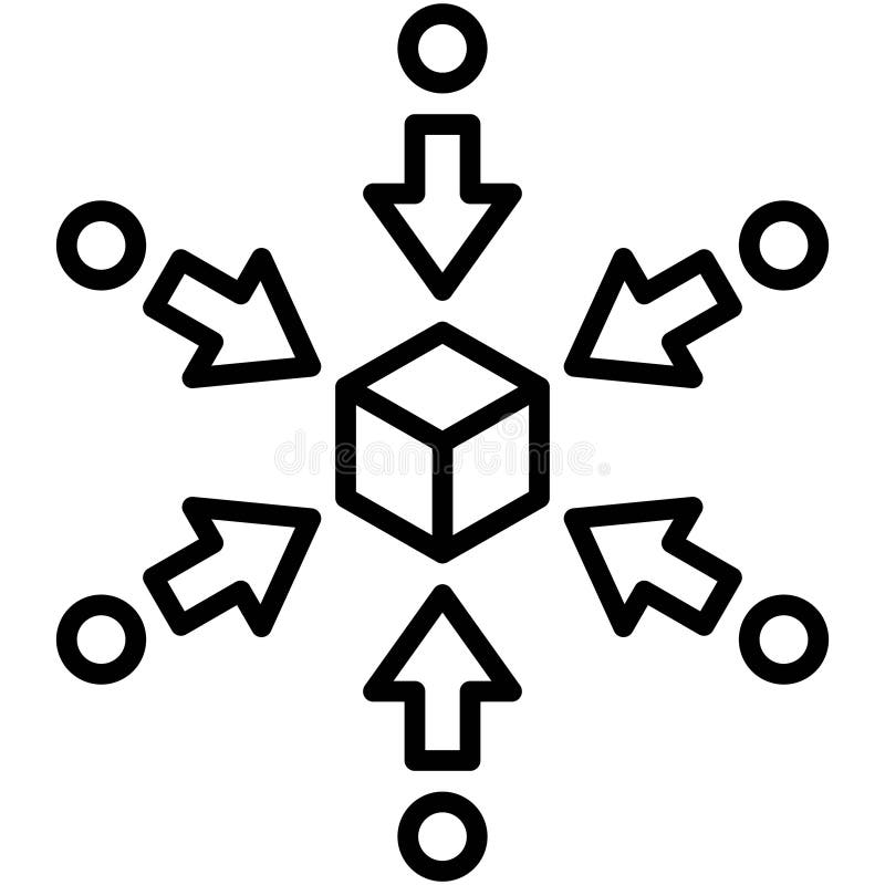 Centralized Icon Stock Illustrations – 680 Centralized Icon Stock ...