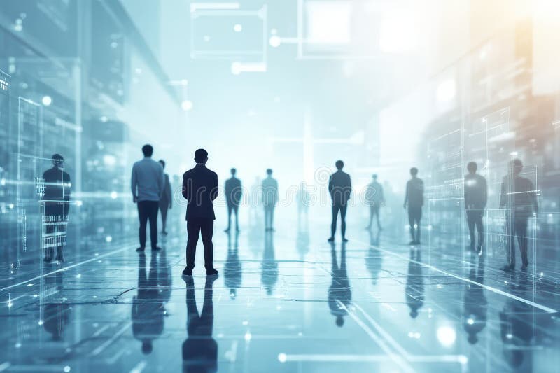 Centralized Management Management Stock Illustration - Illustration of ...